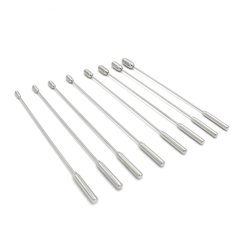 Urethral Sound Dilator Groved Beads Set 8 Pcs - Desireshop.nl